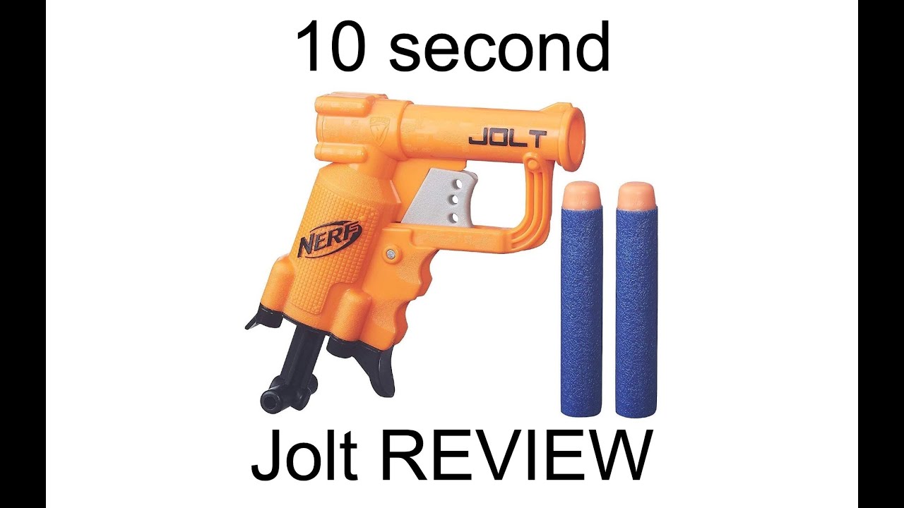 Reviewing the JOLT in 10 seconds (Nerf Jolt Review) - YouTube