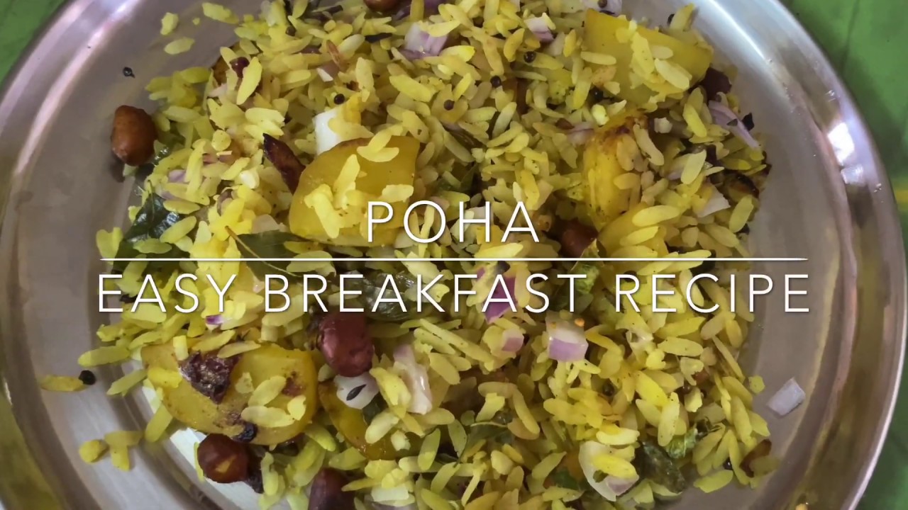 Poha । Easy Breakfast Recipe | Bihari Style - YouTube