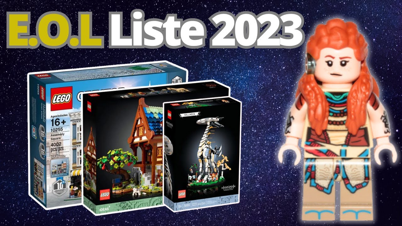 EOL Sets 2023 LEGO Icons, Creator & Ideas - YouTube