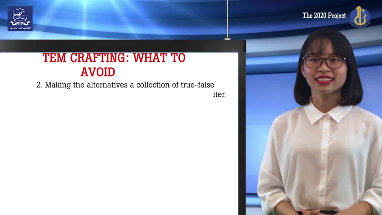 Assessment Instruments – Selected Response Questions - YouTube