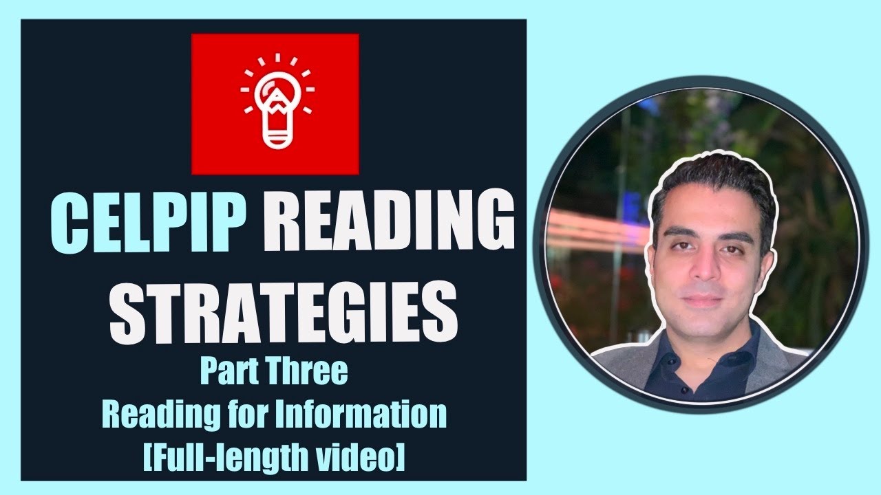 CELPIP Reading Walkthrough - Part 3 - Reading for Information - YouTube