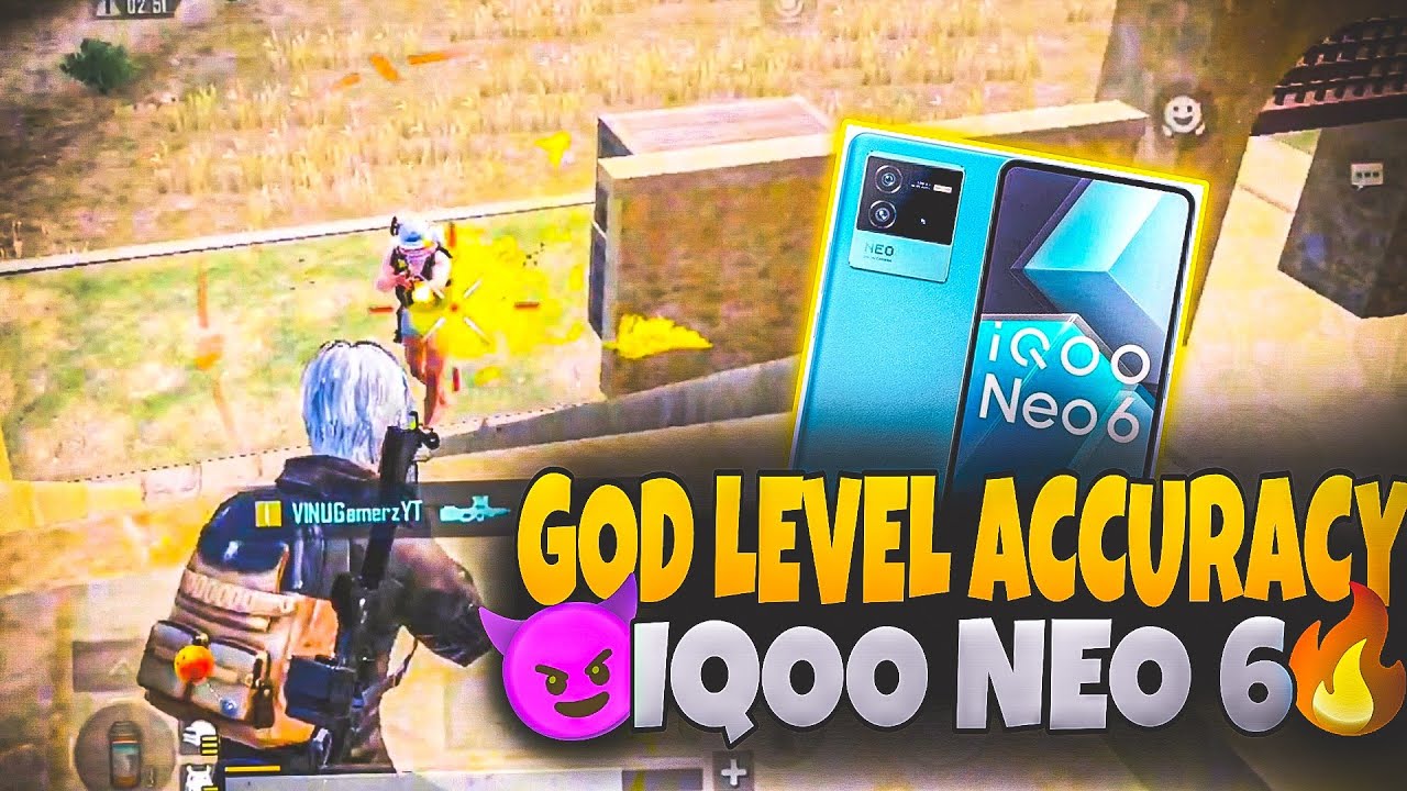 Magic Accuracy 🥵 / Bgmi test IQoo Neo 6 Smooth + 90fps / 4Finger ...