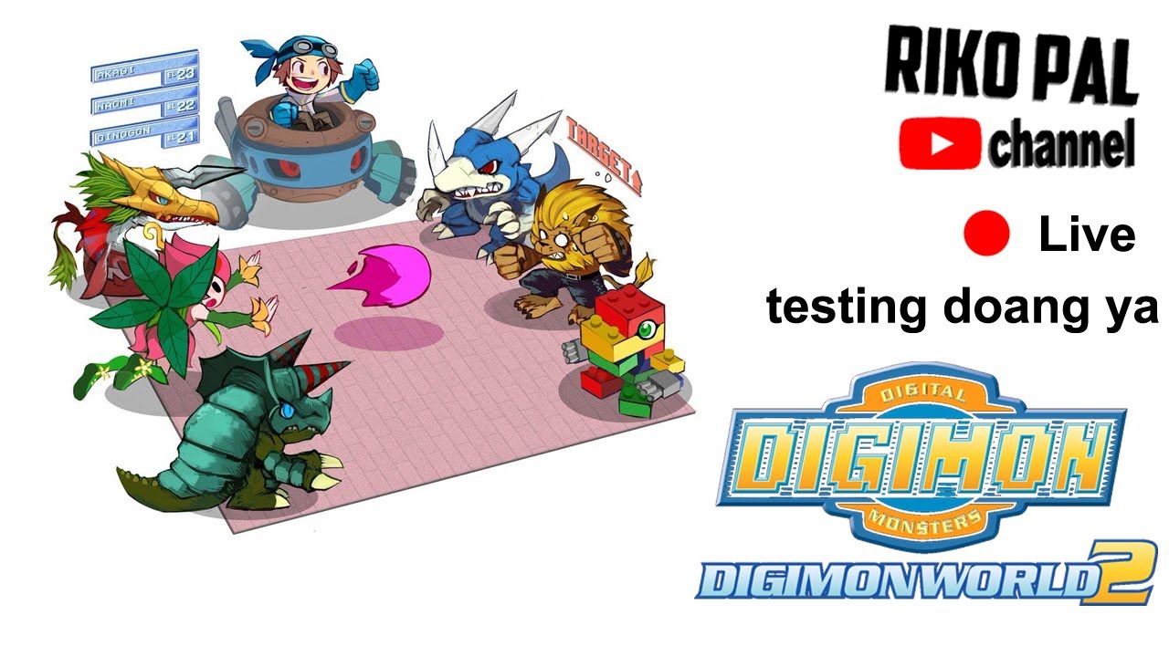 Digimon World 2 - New Game, Testing doang ya - YouTube
