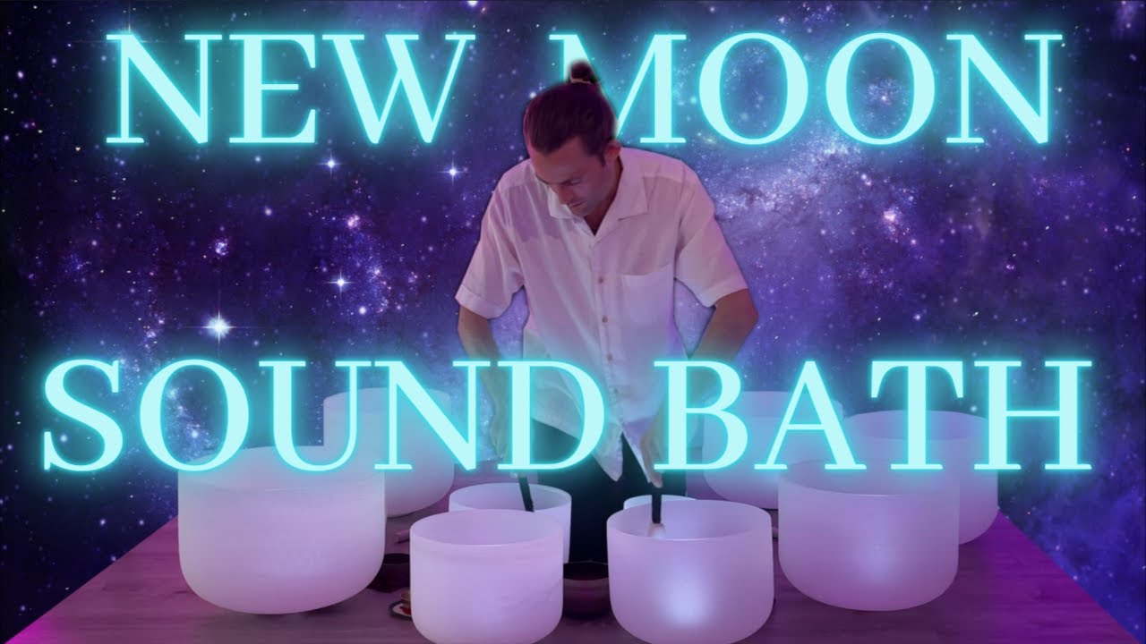 NEW MOON SOUND BATH: Crystal Singing Bowls | New Moon in Sagittarius ...