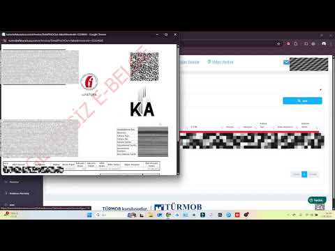 TÜRMOB LUCA PORTAL FATURAYA LOGO KAŞE VE IBAN EKLE