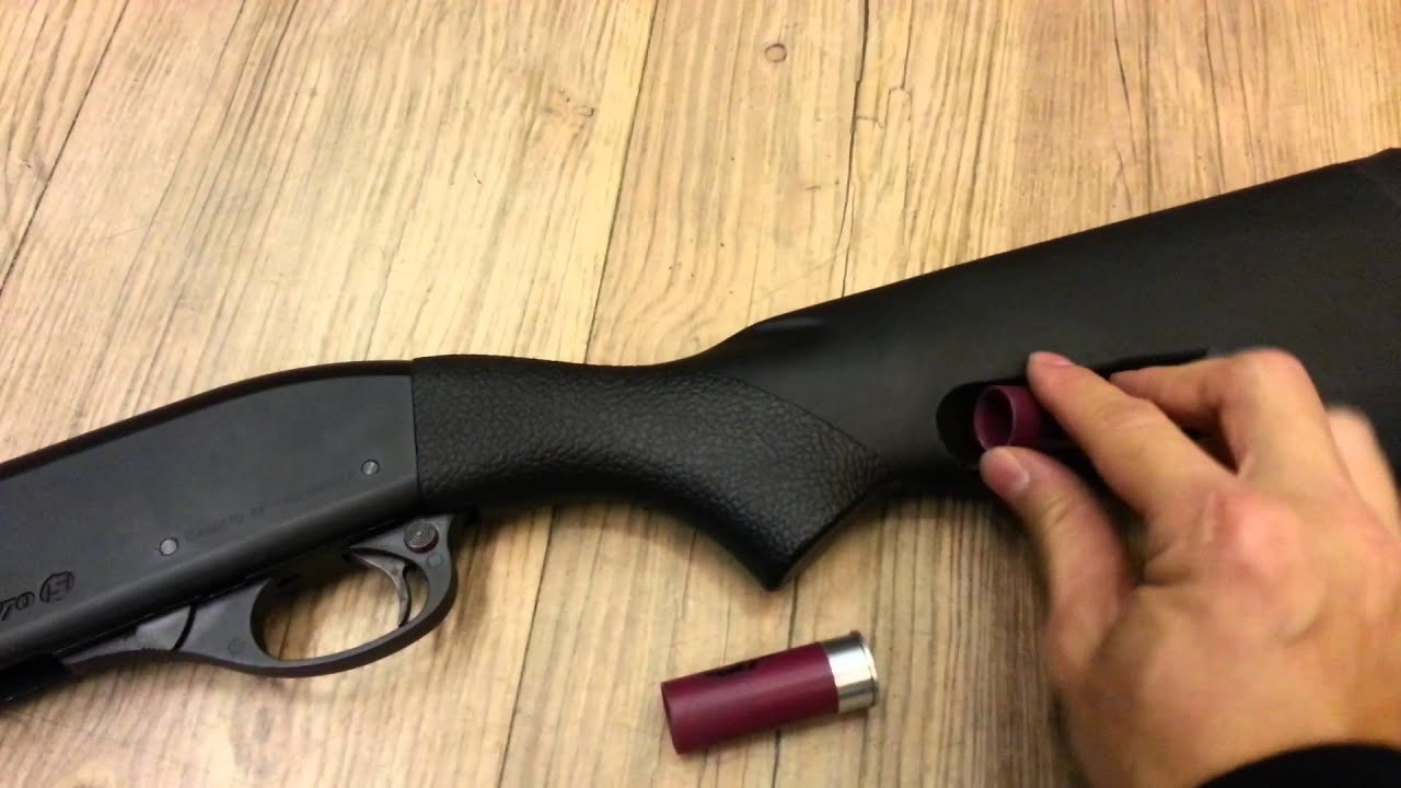 CRW Customs Cam870 with speedfeed stock - YouTube