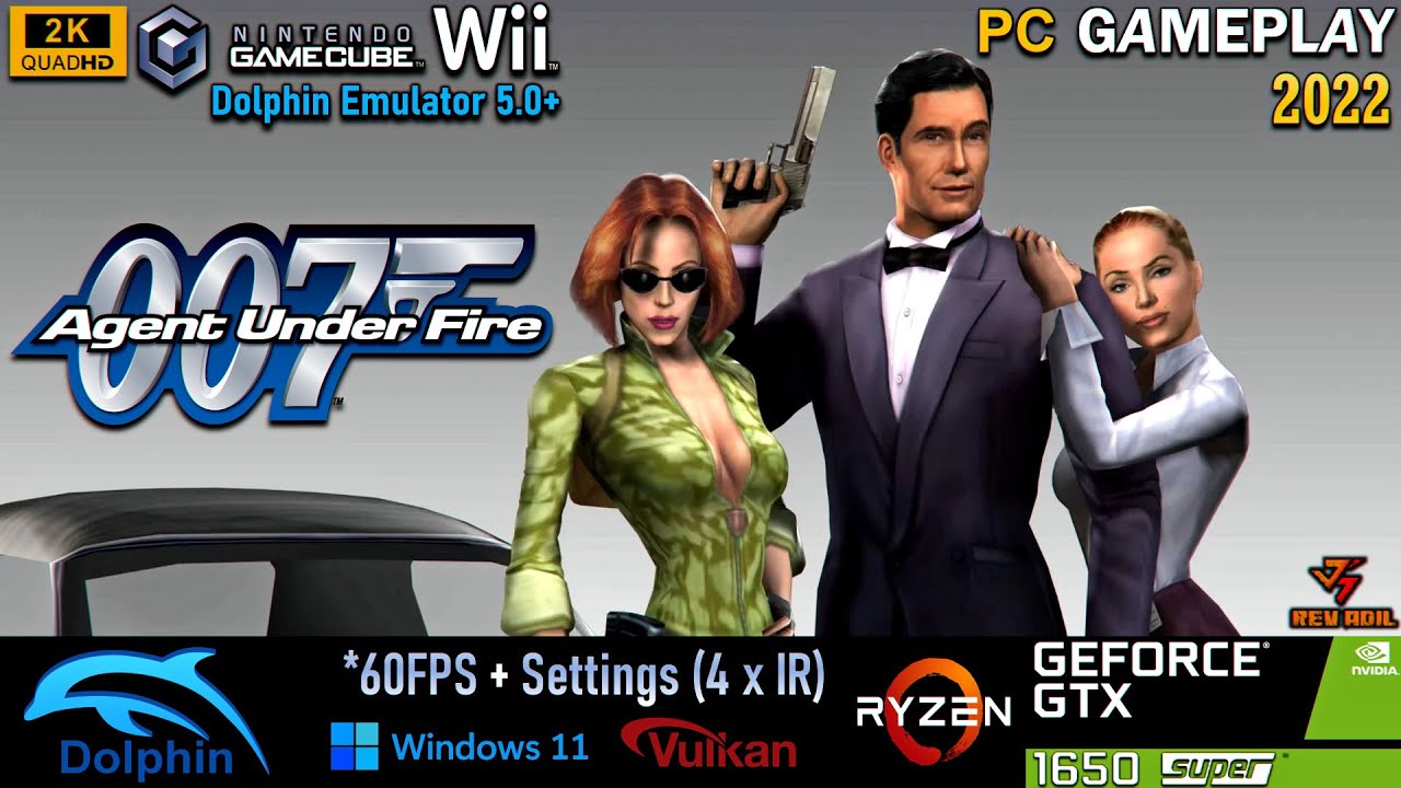 007 Agent Under Fire PC Gameplay | Dolphin 5.0 | GameCube & Wii ...