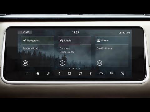 Range Rover Velar | Touch Pro Duo: Touch Screens - YouTube