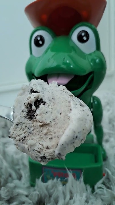 SATISFYING ASMR FROGGY WANT ICE CREAM #satisfying #asmr #reaction # ...