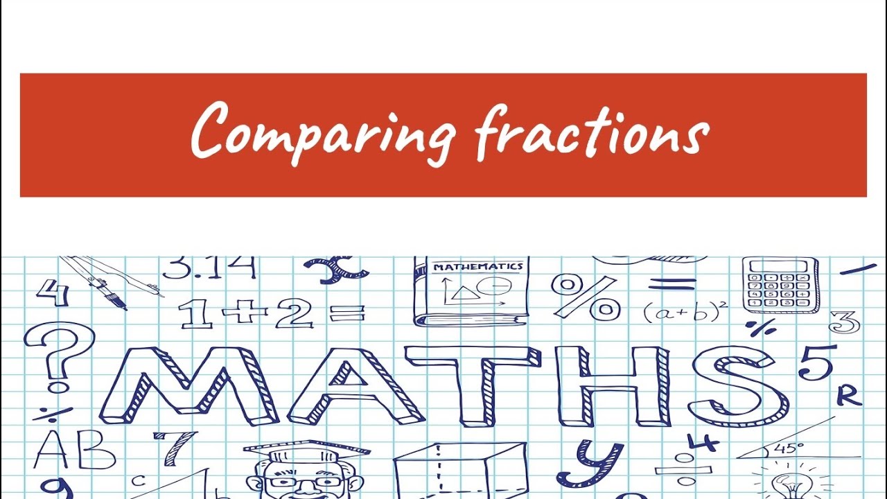 Comparing fractions using a bar model - YouTube