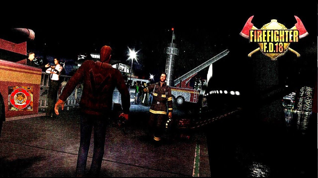 Firefighter FD 18 PlayStation PCSX2 | Part 5 - Engine Room Fire - YouTube