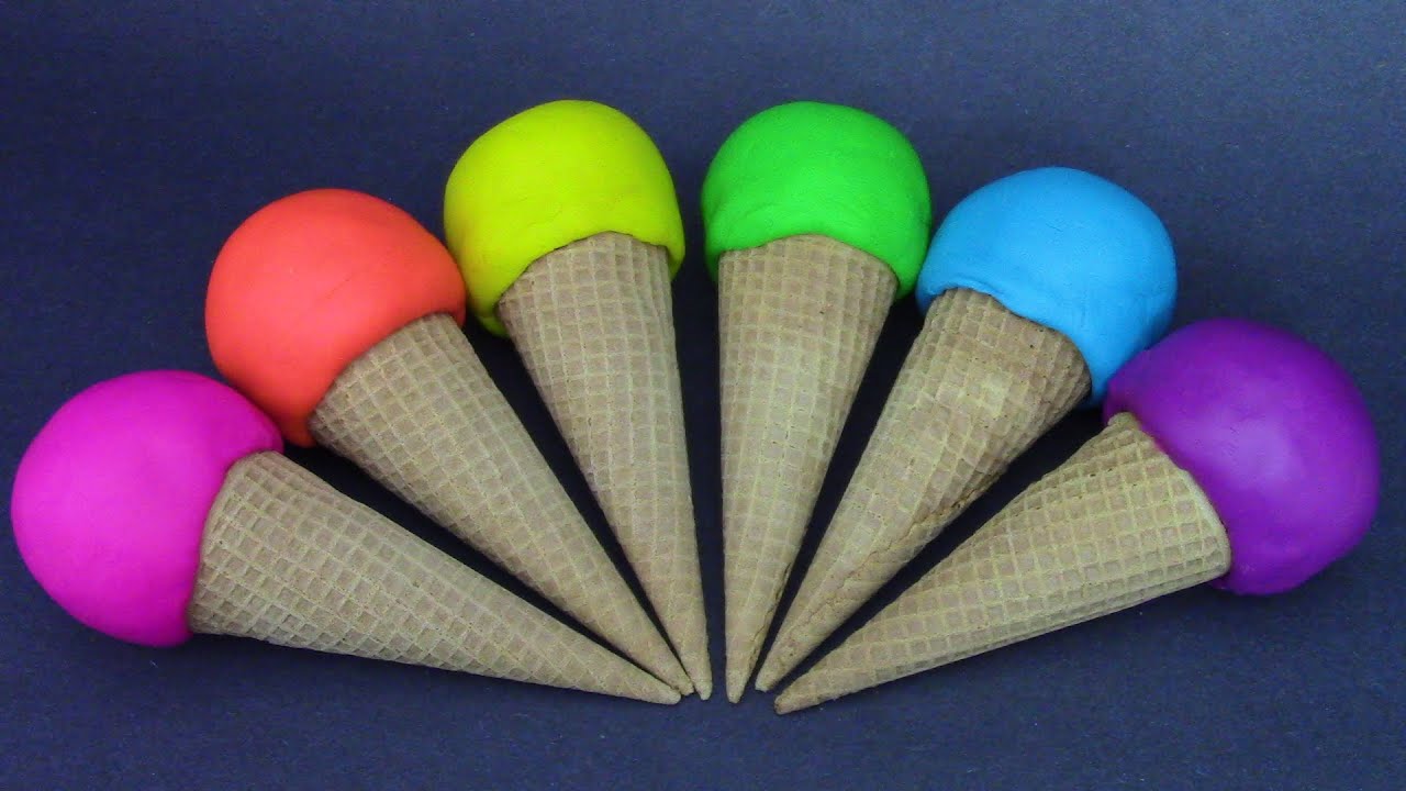 Play-Doh Ice Cream Surprises Shopkins Angry Birds Masha ...