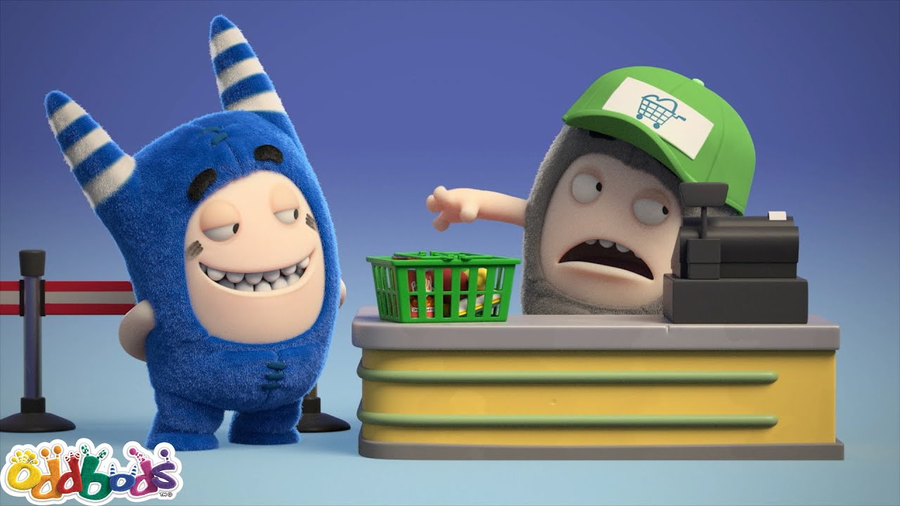 Supermarket | Oddbods - Food Adventures | Cartoons for Kids - YouTube