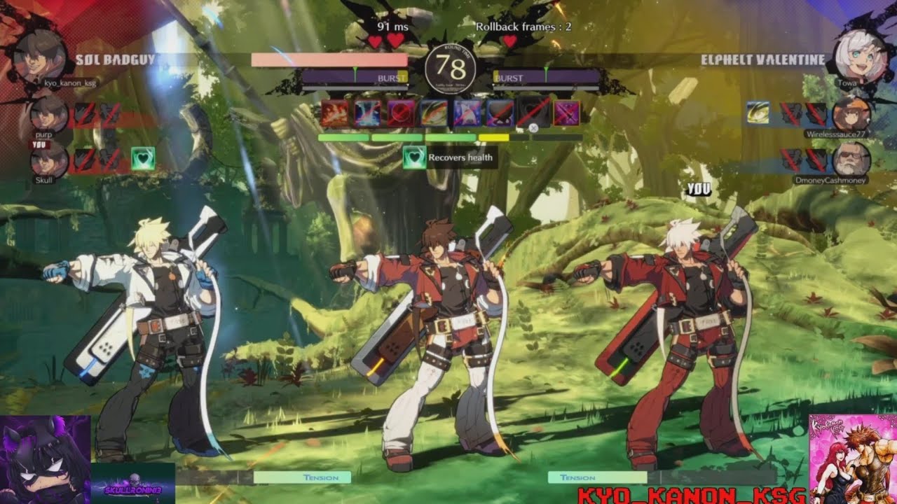 Guilty Gear Strive 3V3 Online Matches Set 1 With @kyo_kanonksg7452 # ...