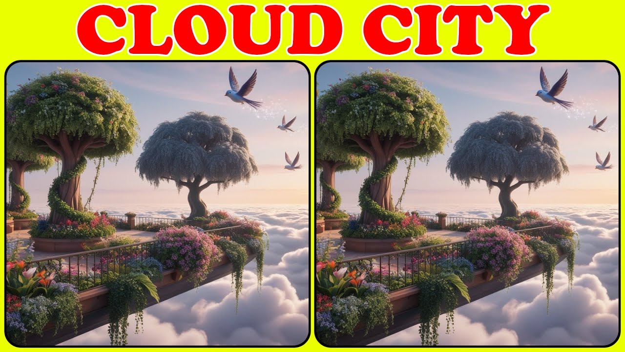 Spot the Difference: Cloud City [Find 3 Differences] #36 - YouTube