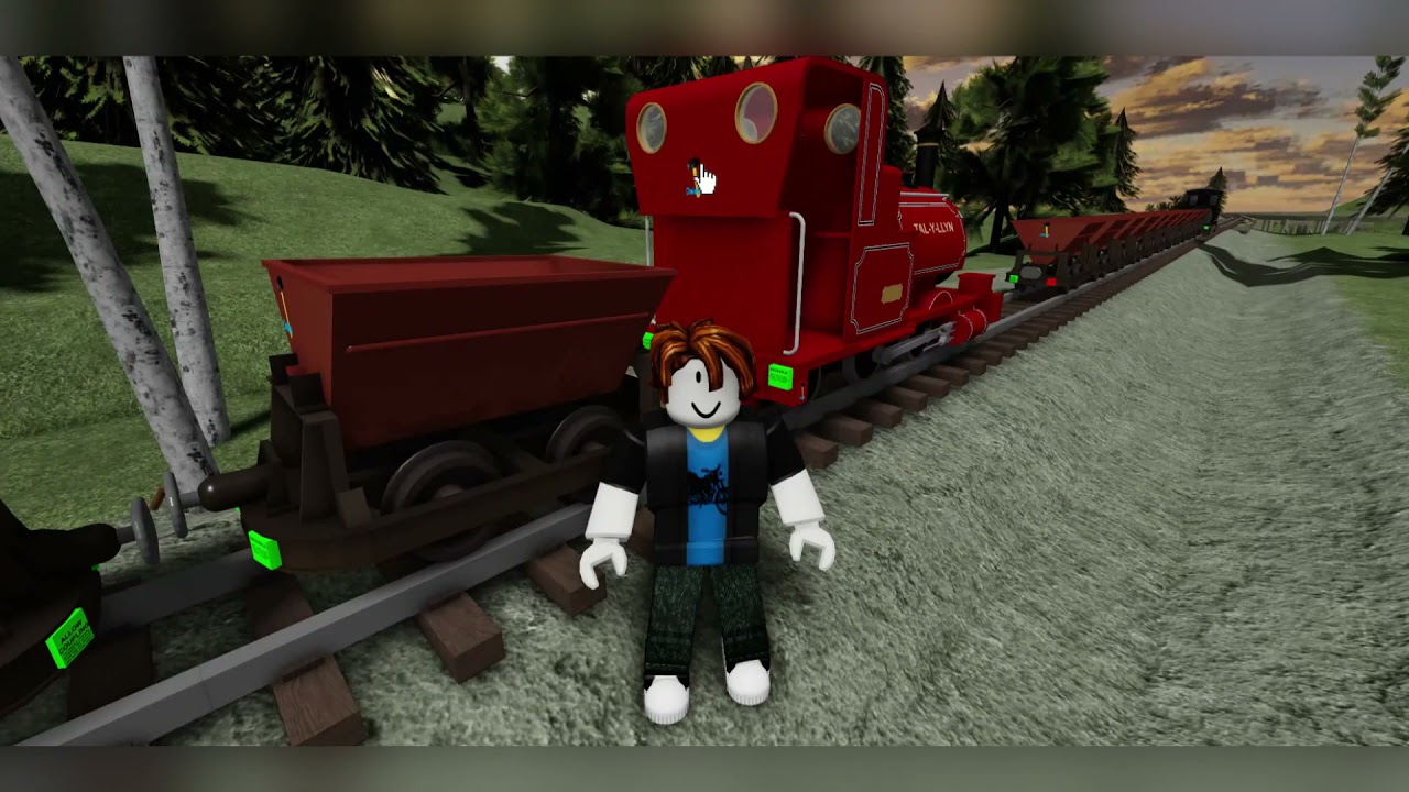 TINY TRAINZ - TAY Y LLYN RED TRAIN - SKARLOEY TRAIN - ACCIDENT HAPPENS! - THE BRIDGE! - ROBLOX ...