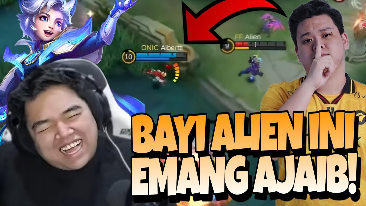 TUAN MUDA ALBERT LAGI LAGI !! DASAR BAYI ALIEN !! ONIC VS FIREFLUX ...