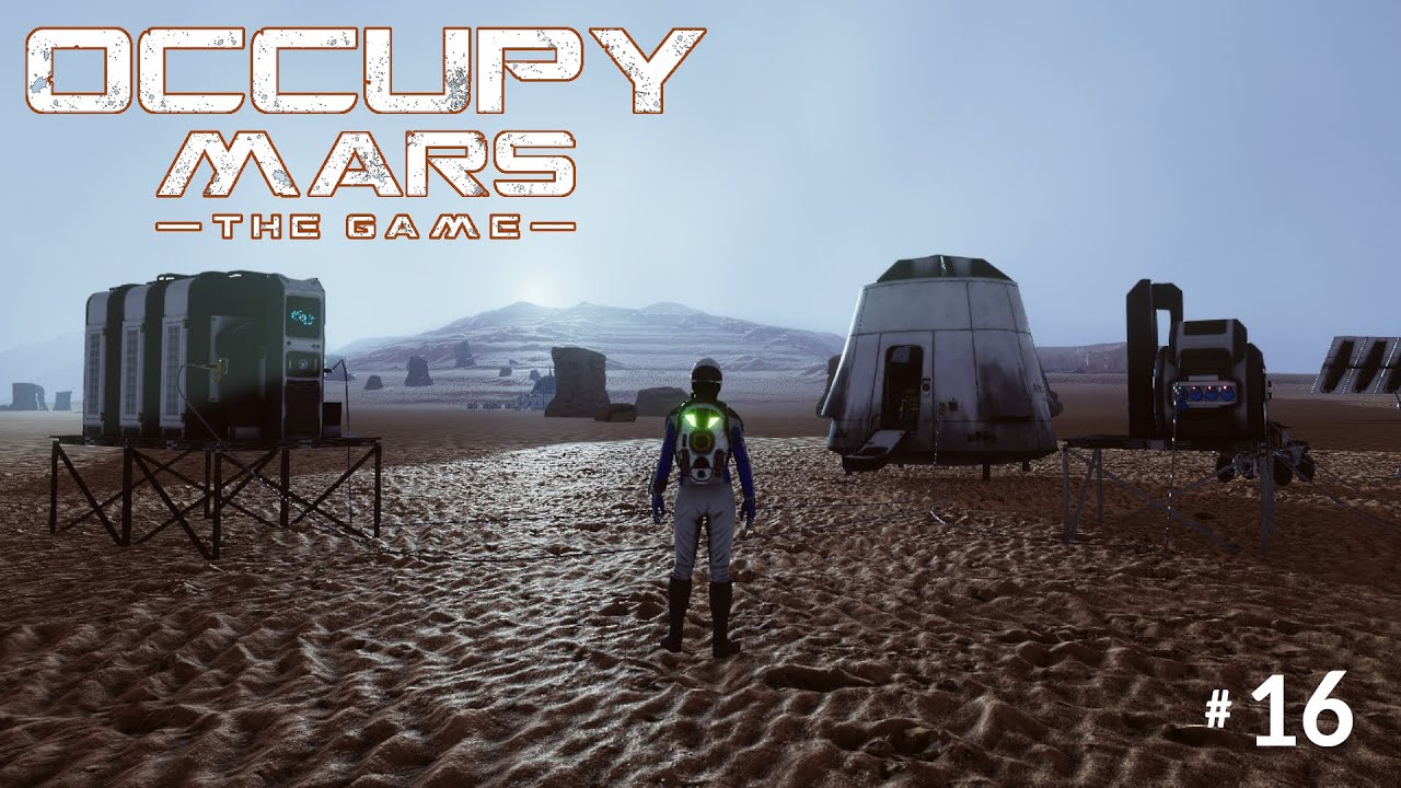 Occupy Mars #16 🚀 Weitere Suche nach Blueprints #letsplay #deutsch ...