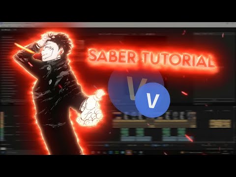 How To Use Saber Outline For Edits | Vegas Pro - YouTube