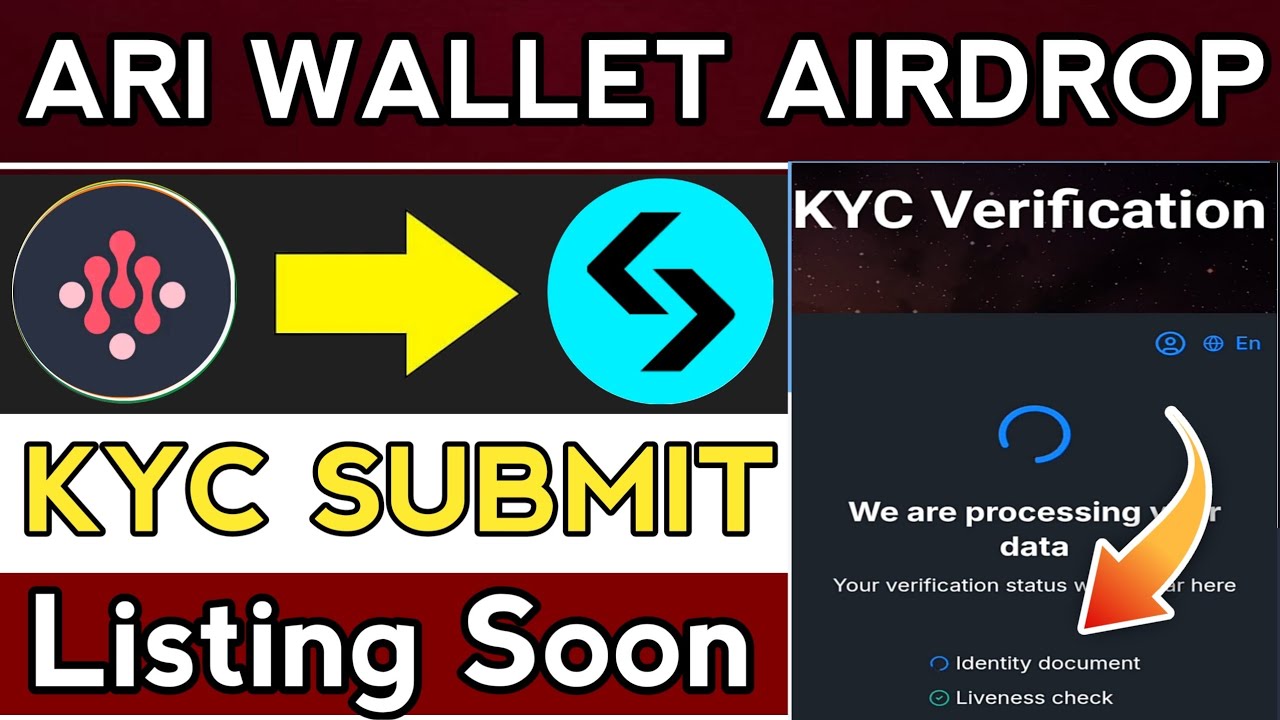 Ari Wallet Kyc Verification process || Arichain Airdrop Kyc ...