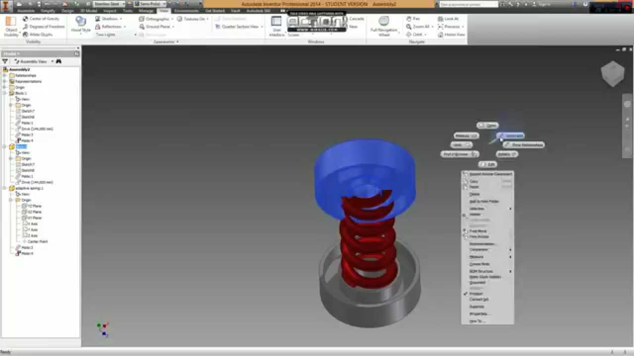 Adaptive Spring - YouTube