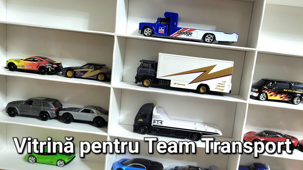 Vitrină din PVC pentru Team Transport - arată bine și scapi de praf cu ...