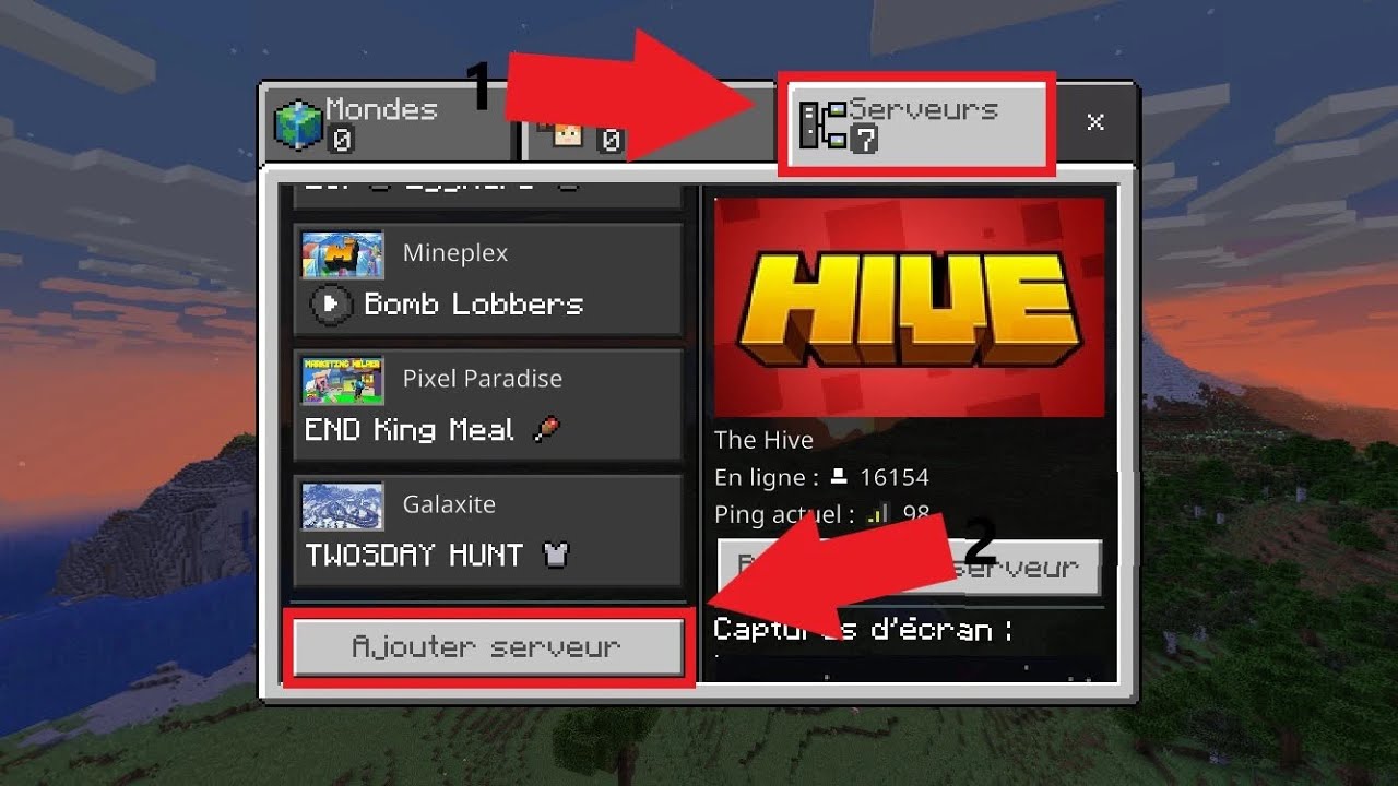 Inédit Avoir L’option Ajouter Serveur Sur Minecraft Bedrock Sur Tout Vos Appareils(Ps4,Pc,Xbox ...
