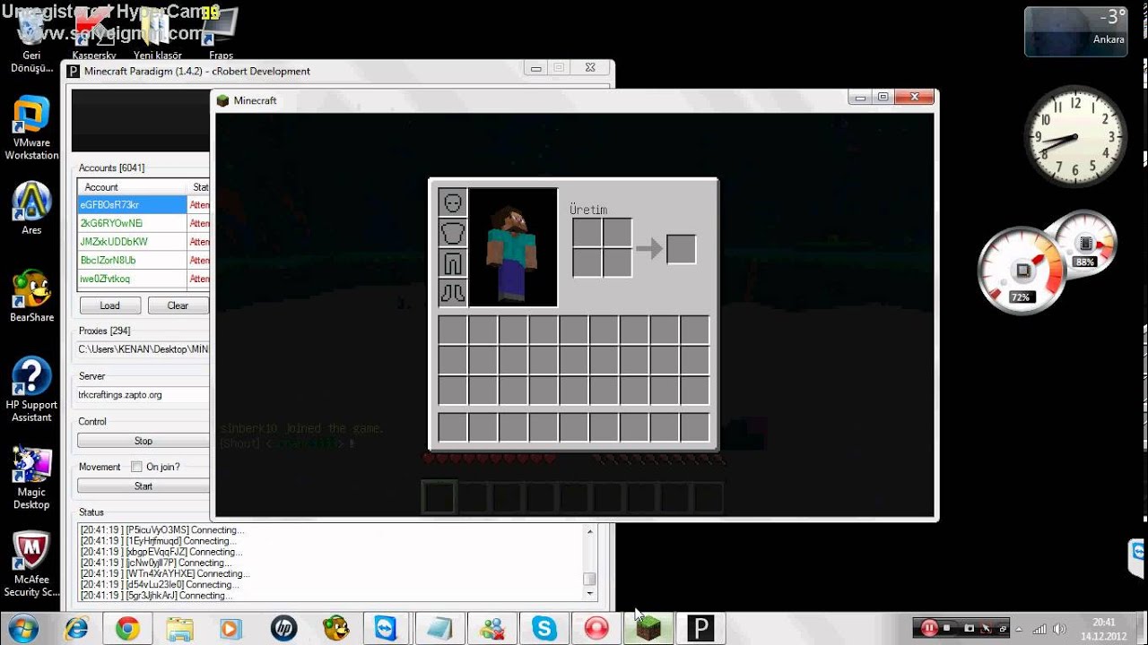 Minecraft BOT Attacker - YouTube