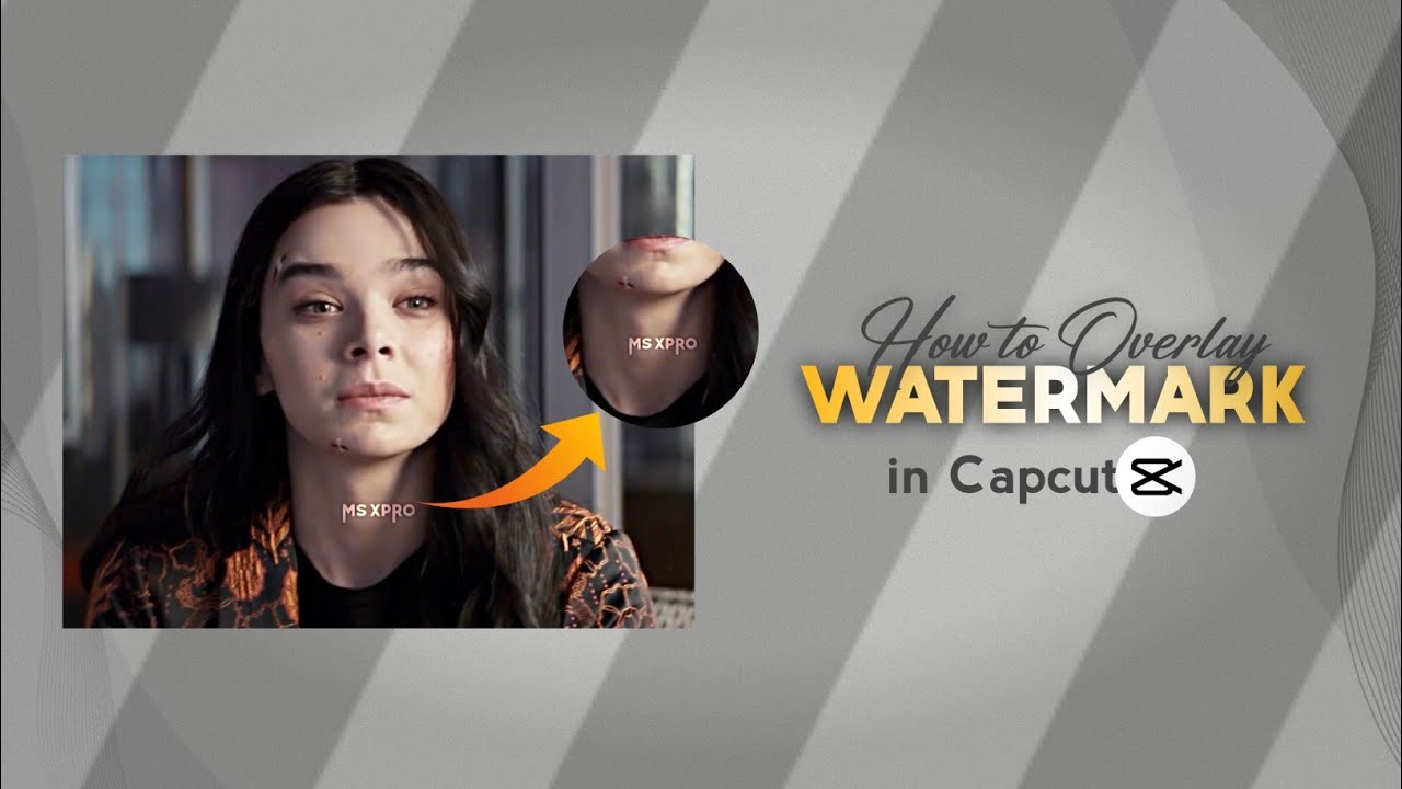 How to overlay Watermark || CapCut Tutorials || PixelLab Tutorial || Video Editing - YouTube