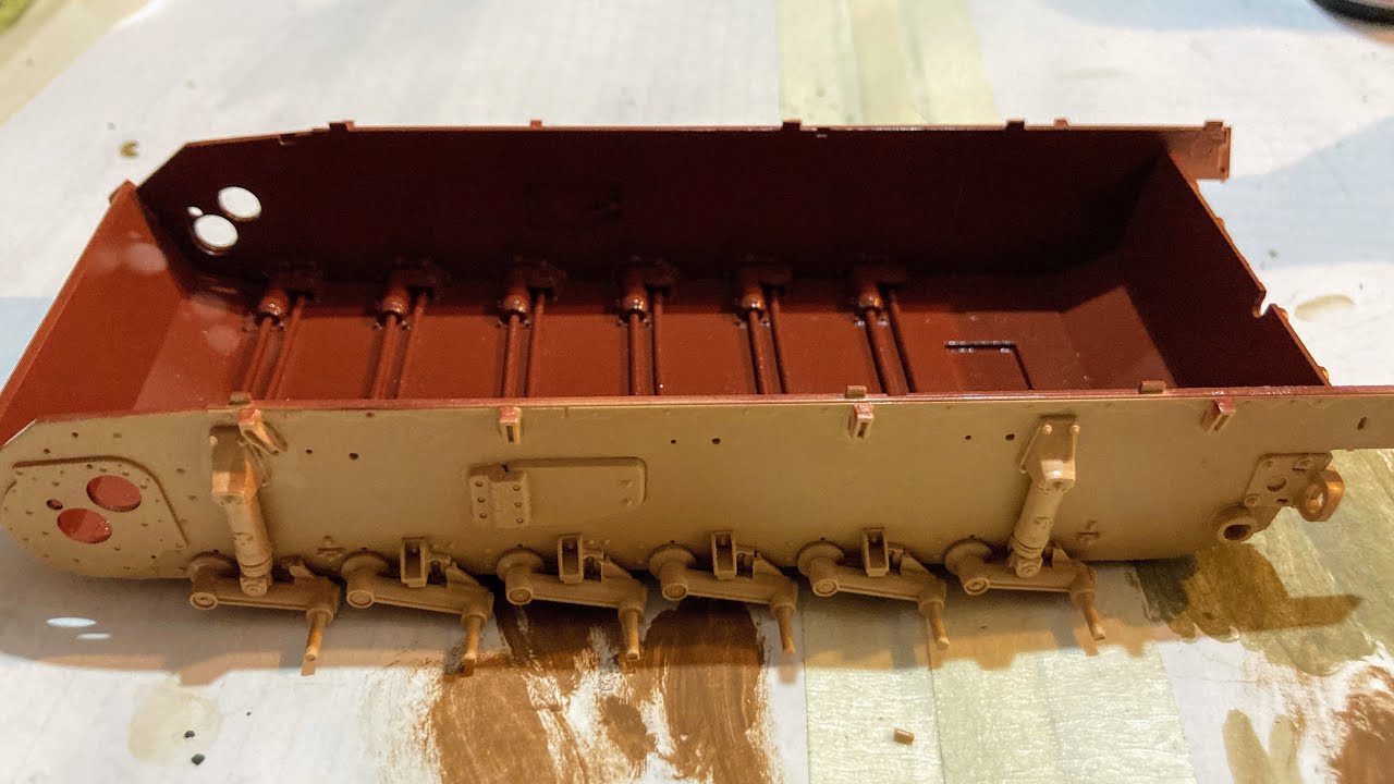 Ryefield Model Panzer III Torsion bar suspension. Great stuff from RFM ...