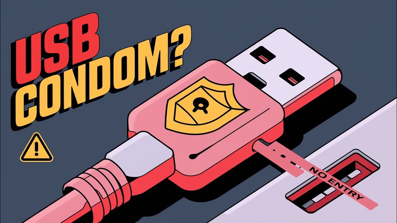 यूज करना क्यों जरूरी? What is USB CONDOM? - YouTube