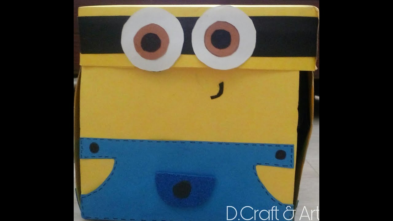 Minion Explosion Box - YouTube