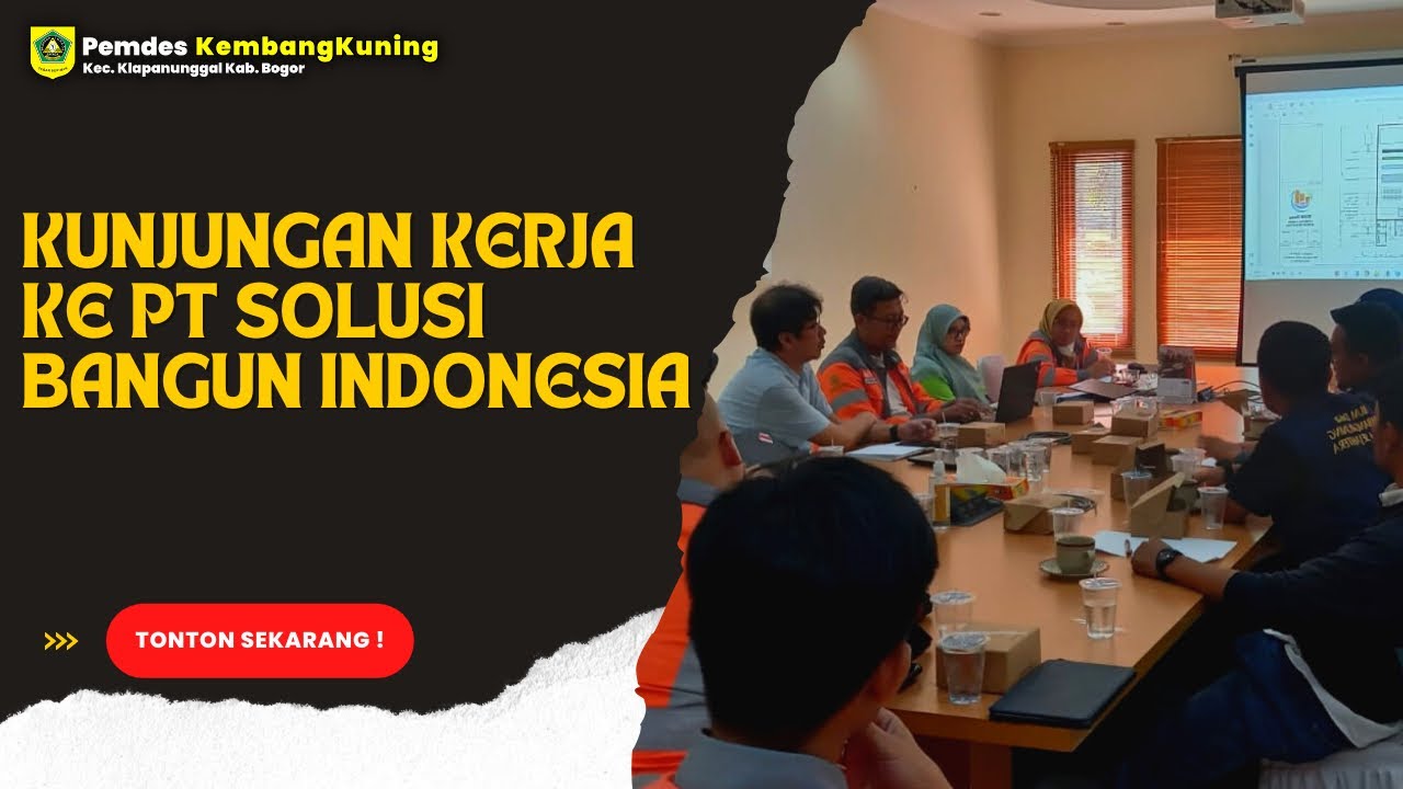 Kunjungan kerja ke PT Solusi Bangun Indonesia (SBI) Narogong plant ...