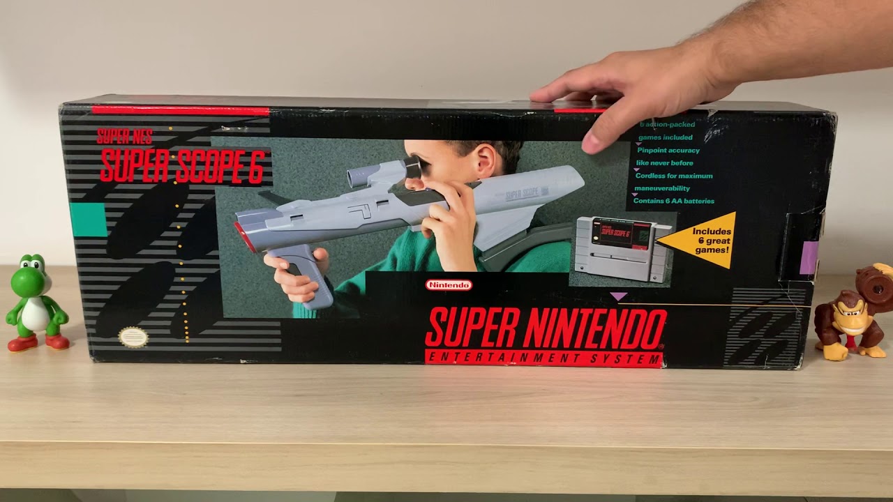 Super Scope 6 Super Nintendo - Unbox - YouTube
