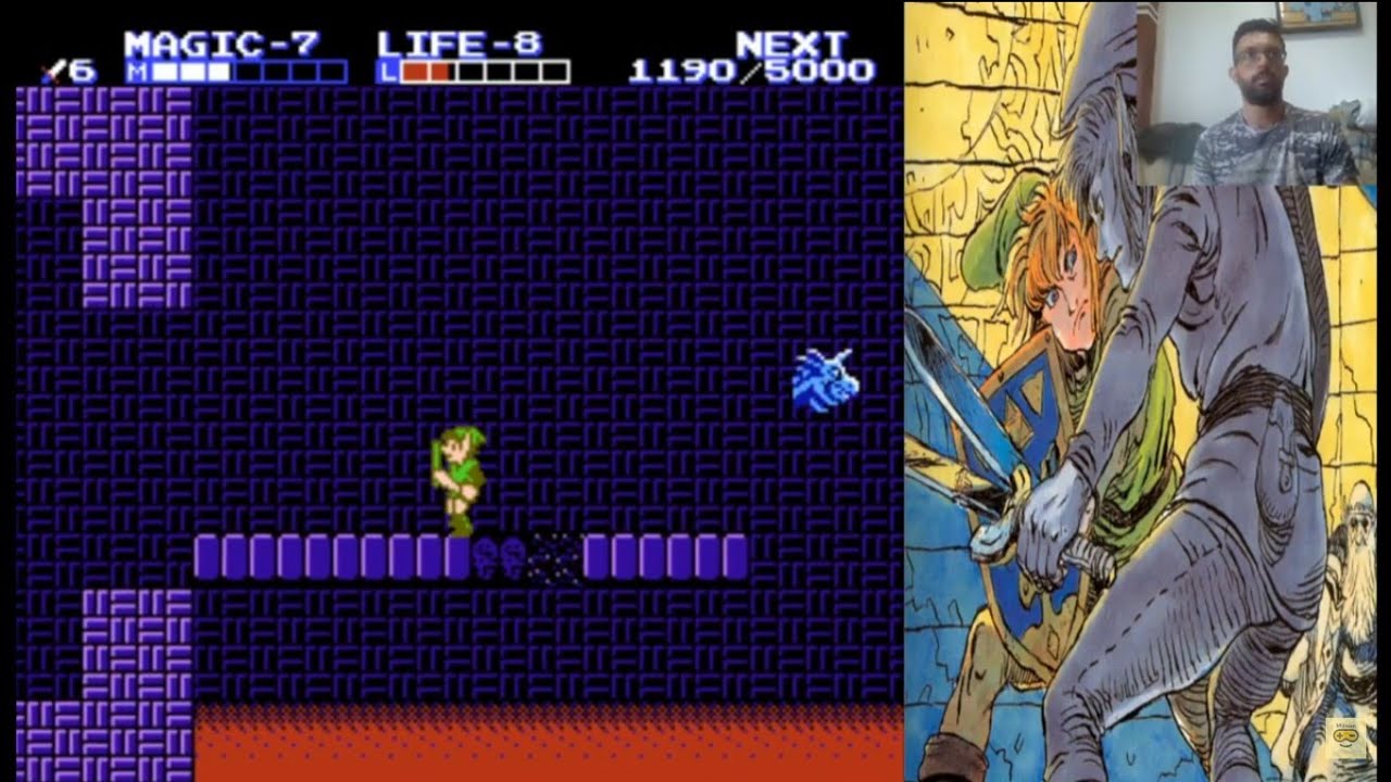 009 Zelda II: The Adventure of Link - Maze Palace - YouTube