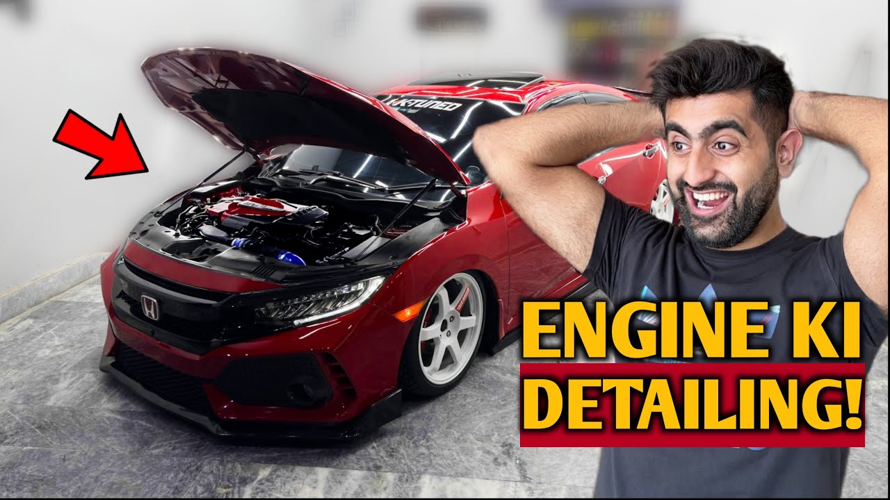 Scarlet ENGINE Got DETAILED😍| Step By Step Process - YouTube