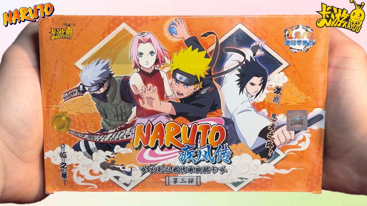 CASE HIT HUNTING! OPENING A NARUTO KAYOU TIER 1 WAVE 3 BOOSTER BOX ...