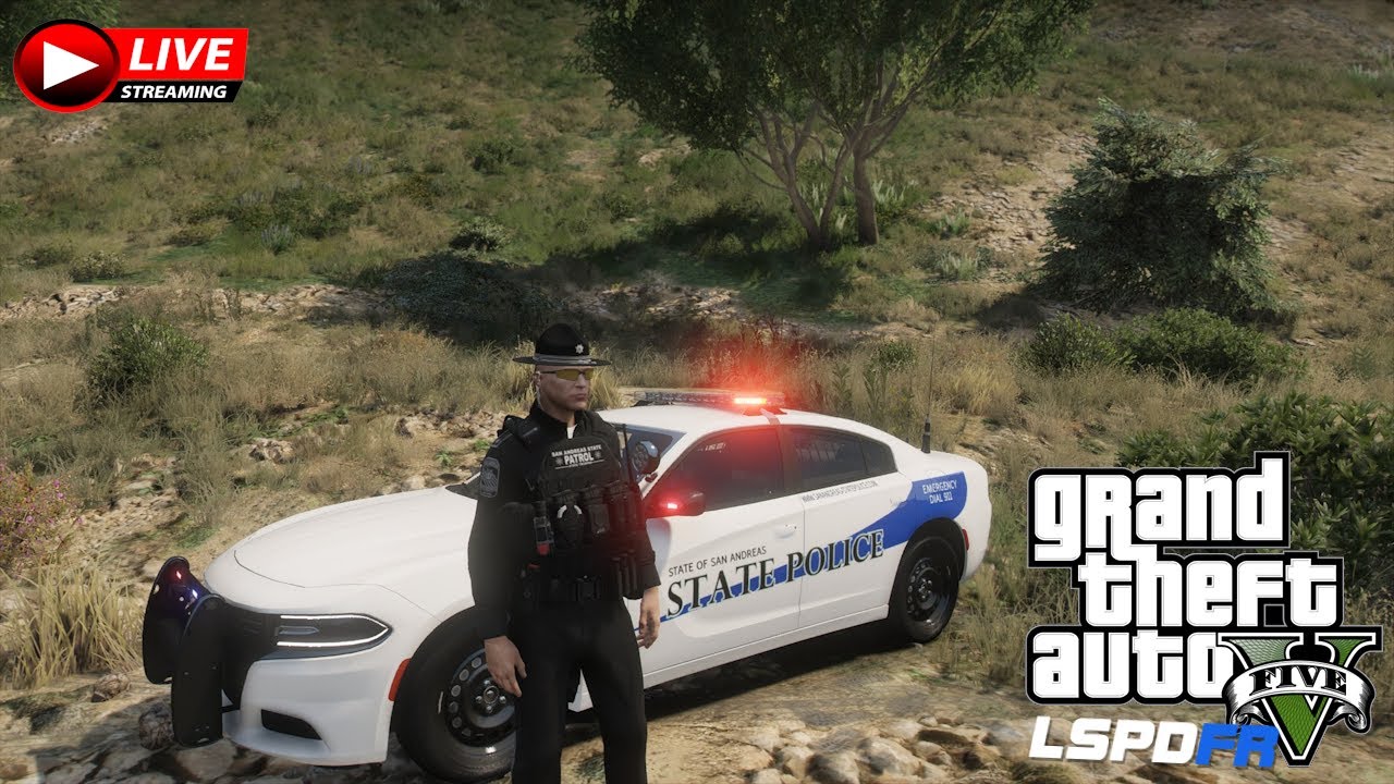 🔴 GTA V LSPDFR #19 | San Andreas State Troopers (SAST) | Stoping Crime ...