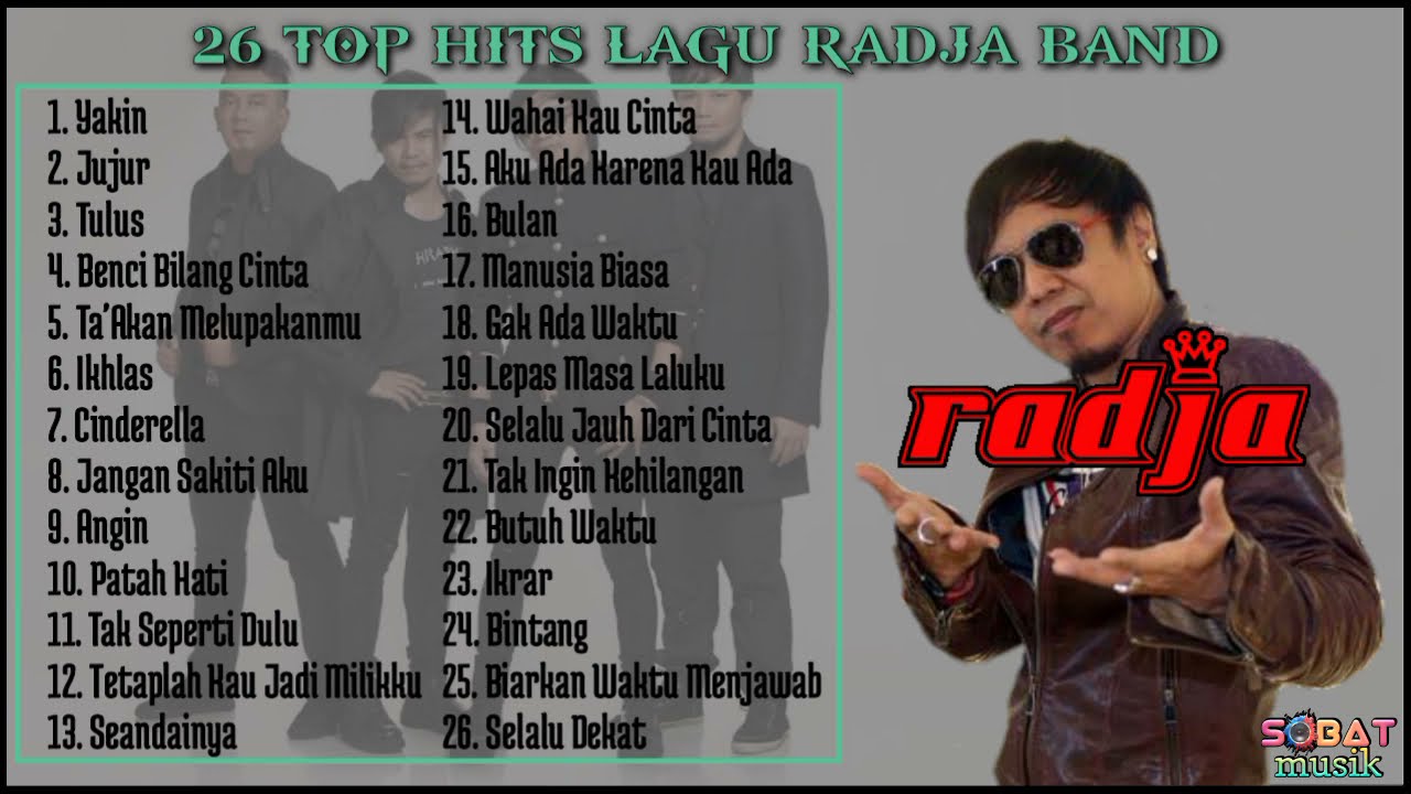 RADJA Full Album || Lagu Pop Indonesia Terbaik Tahun 2000an - YouTube