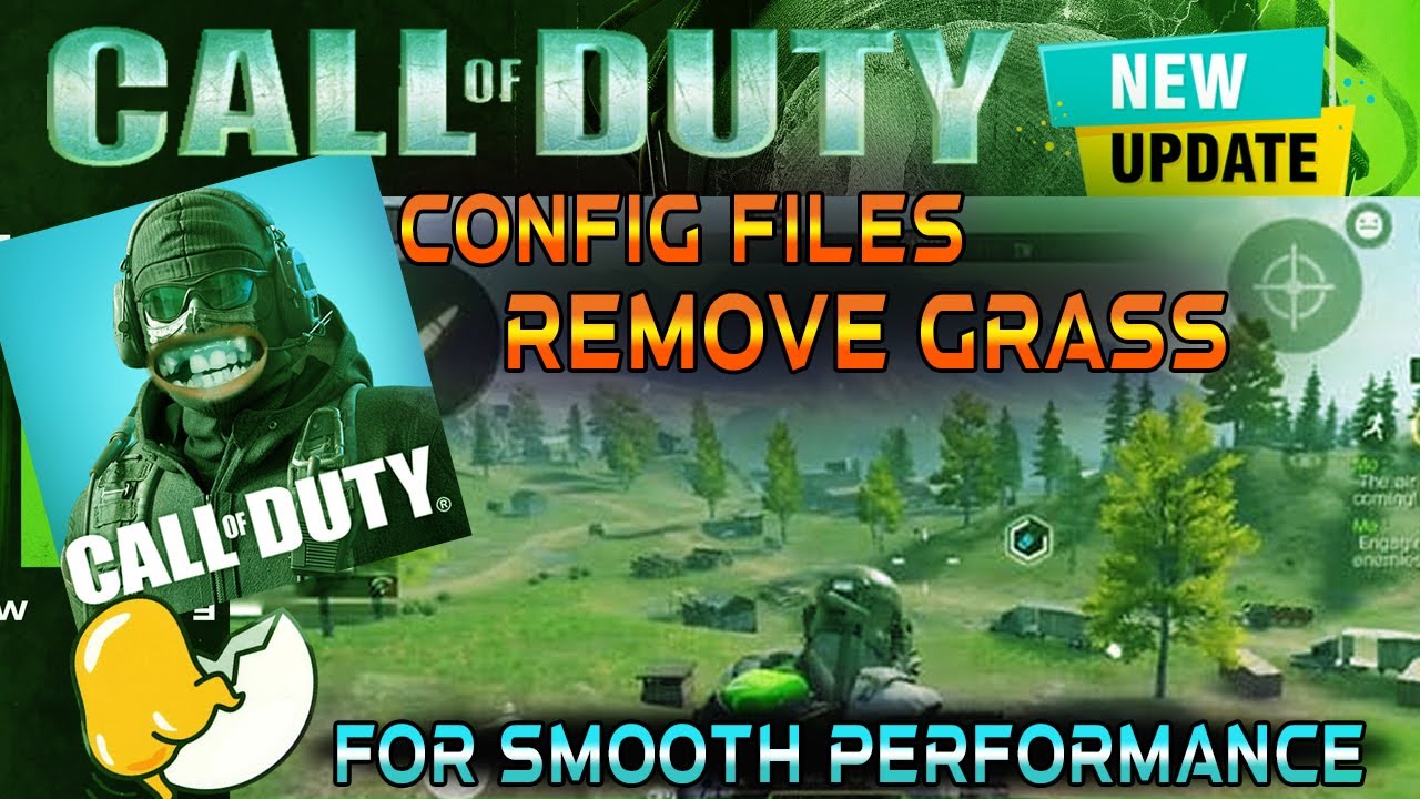 CALL OF DUTY CONFIG FILES REMOVE GRASS - YouTube