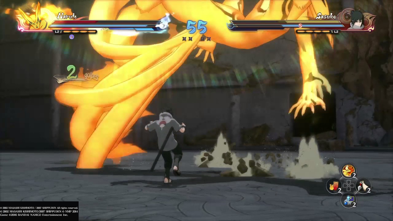 Naruto vs Sasuke (Poder Máximo) : NSUNS4 - YouTube