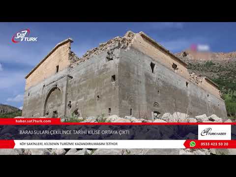 Baraj Suları Çekilince Tarihi Kilise Ortaya Çıktı | 07.05.2021