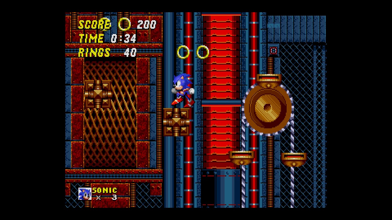 Sonic 2 - Metropolis Zone Act 2 - 57 seconds "glitchless" - YouTube