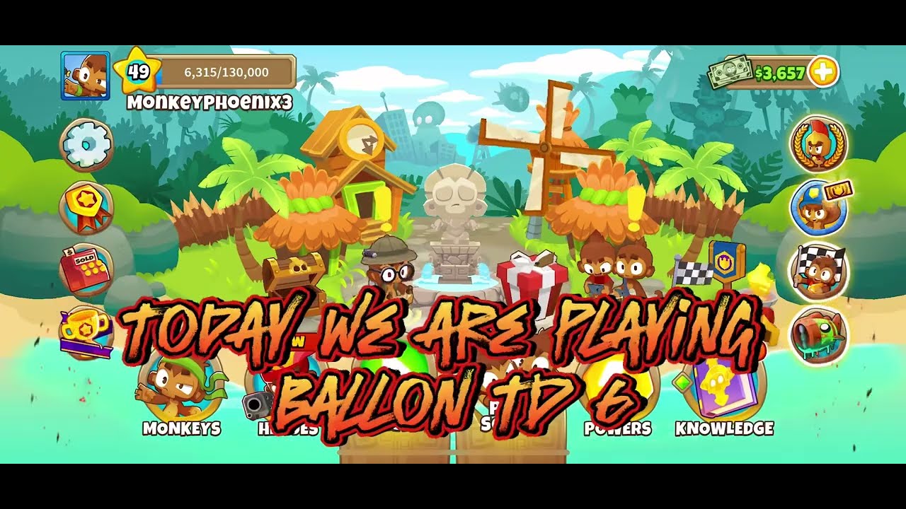 Playing @Ballon TD6 - YouTube