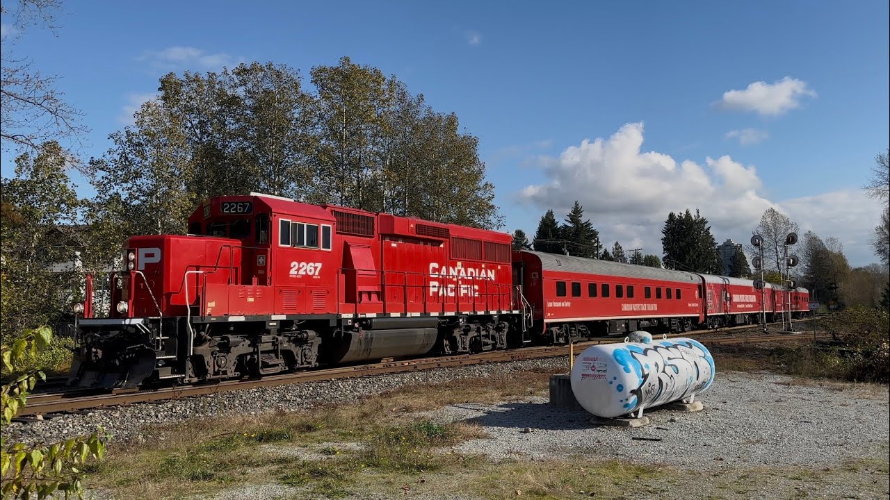 CN, CP, WCE, and SkyTrain Action in Metro Vancouver, BC | Featuring CP Track Evaluation Train ...