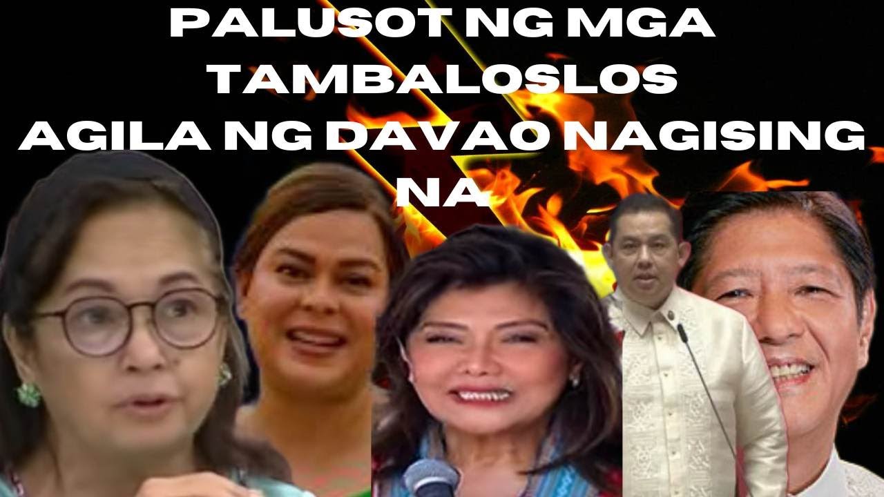 PALUSOT NG TAMBALOSLOS/ NAALARMA SI ATE IMEE KAYA PINUNTAHAN SI IMEE ...