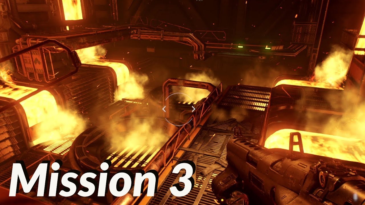 Doom 4 (2016) - Mission 3: Foundry. Walkthrough [PS4 Pro] - YouTube