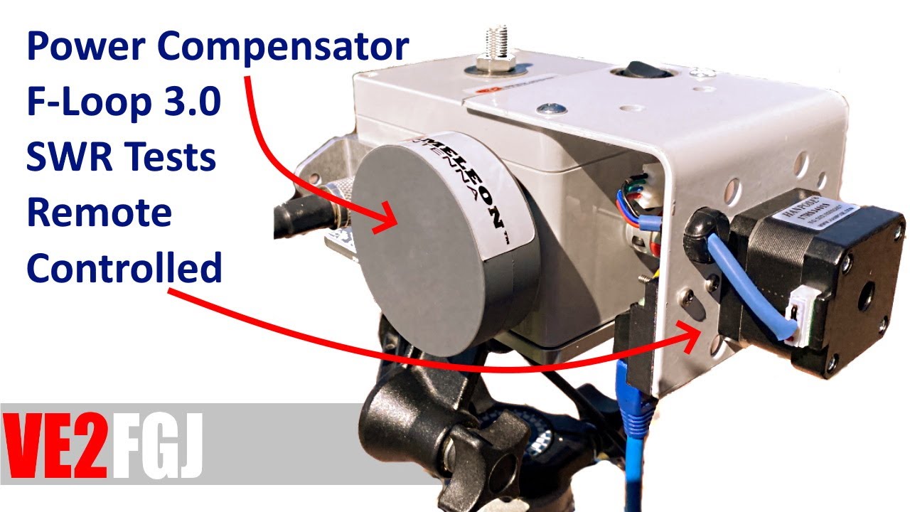Chameleon Power Compensator 30W CW w/ Remote Controlled F-Loop 3.0 ...