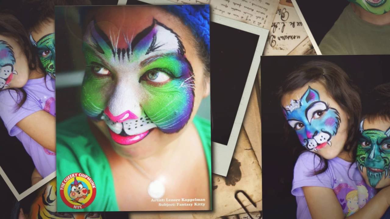The Cheeky Chipmunk Face & Body Painting, NYC - YouTube