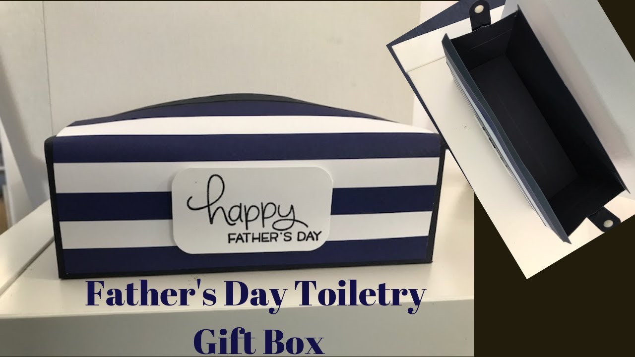 Father's Day Toiletry Gift Box - YouTube